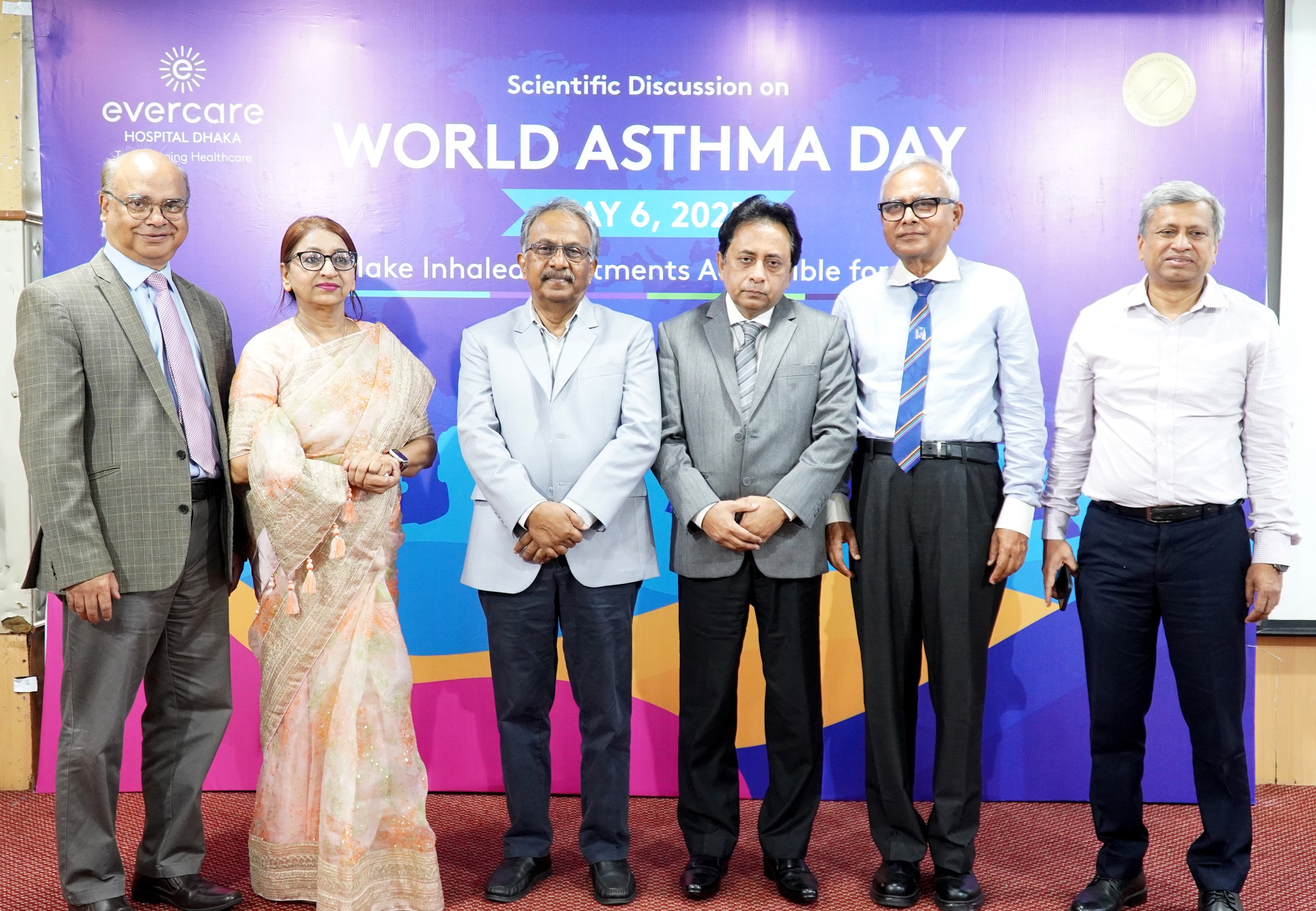 Evercare Hospital Dhaka Observes World Asthma Day
